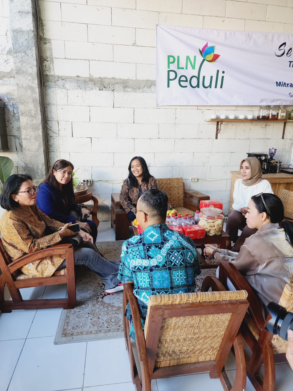 Mitra Binaan PLN, Batik Wistara dan Aora Wistara,Dikunjungi Kementrian ...